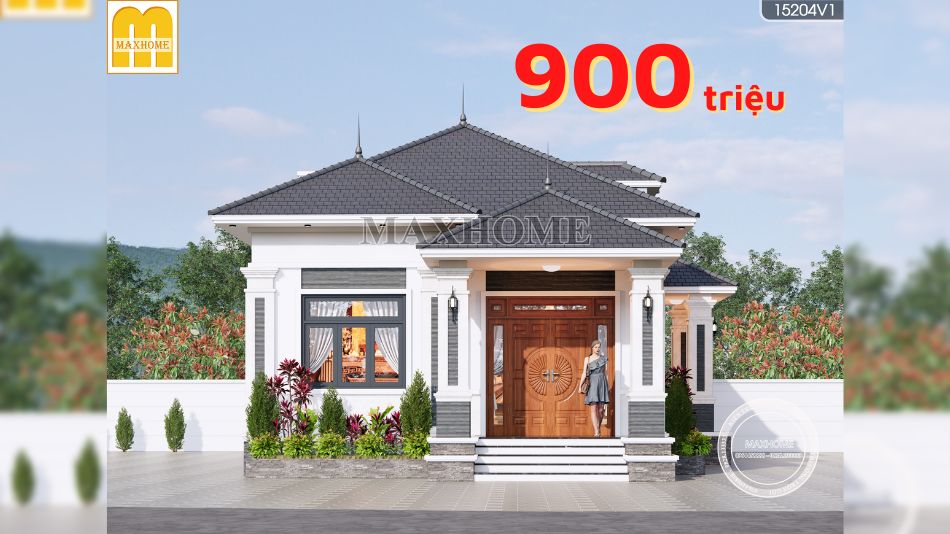 900 triệu với NHÀ VƯỜN 1 tầng đầy đủ 3 PHÒNG NGỦ đến từ Maxhome