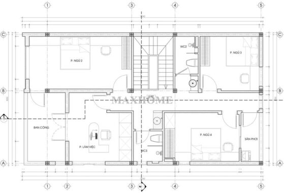 Mẫu nhà 2 tầng đẹp, hiện đại được ưa chuộng năm 2025